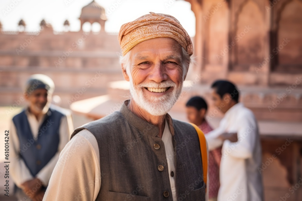 Lifestyle portrait photography of a tender man in his 60s that is ...