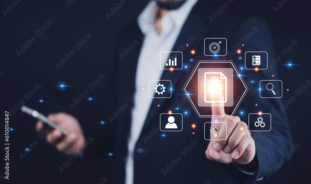 ERP document management, Documents management information system ...