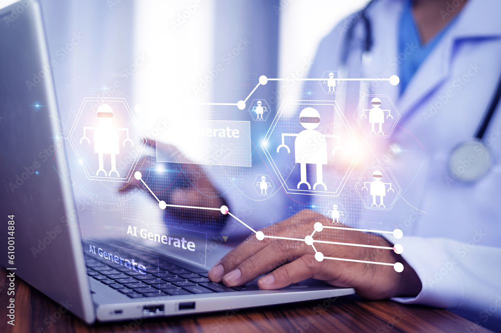 Doctor AI, artificial intelligence in modern medical technology and IOT ...