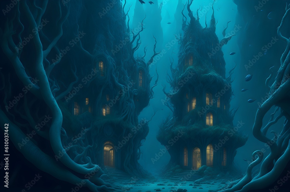Forgotten Realm Under the Sea: Underwater Cities, Mythical Sea ...