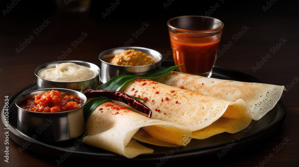 dosa Stock Illustration | Adobe Stock