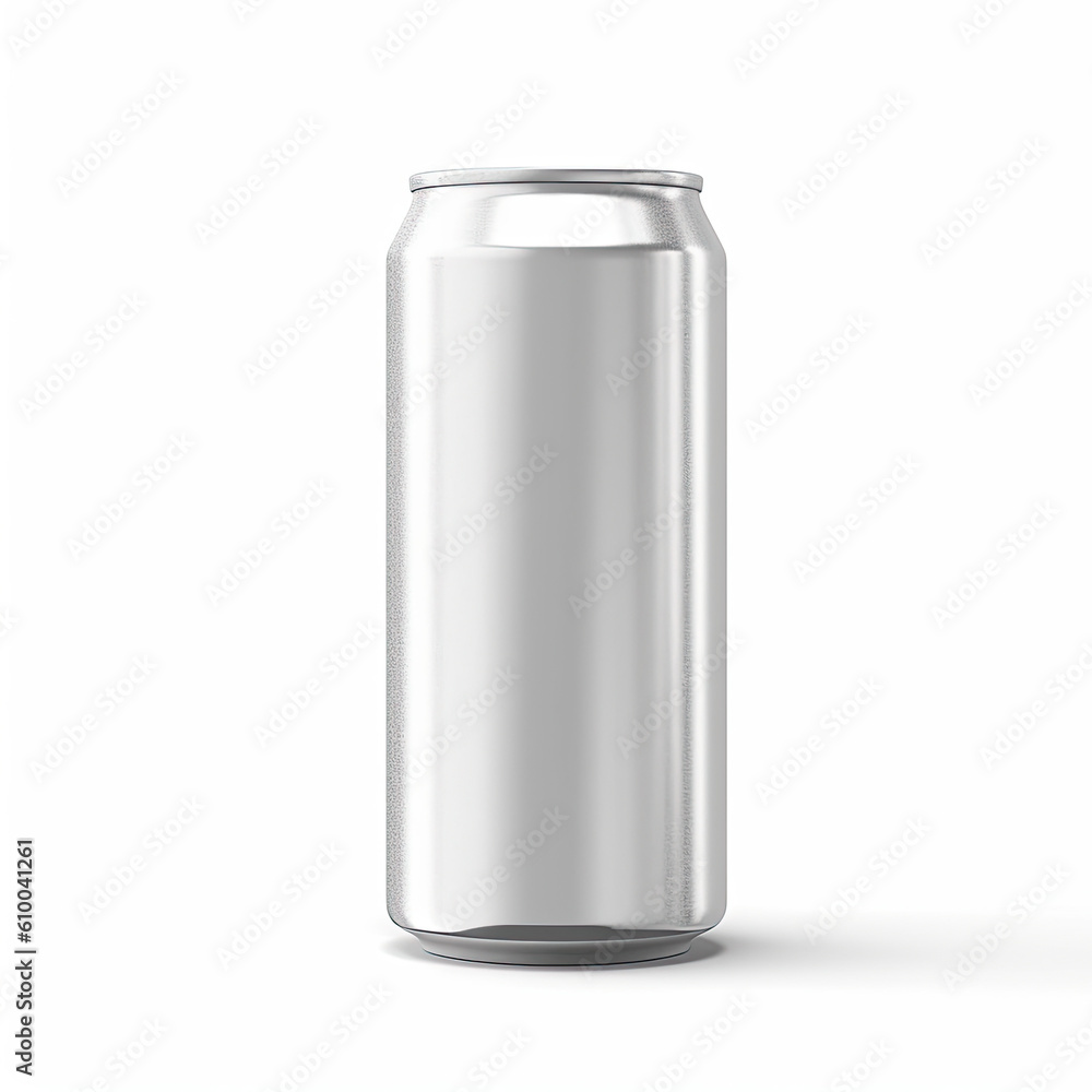 empty soda can isolated created with Generative AI technology Stock ...