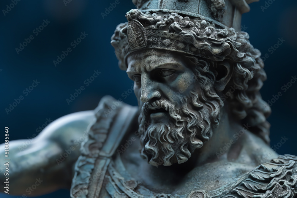 Divine Encounters: Greek God Statues and Figurines, Macro Lens Captures ...