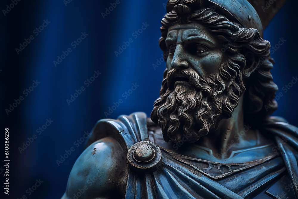 Divine Encounters: Greek God Statues and Figurines, Macro Lens Captures ...
