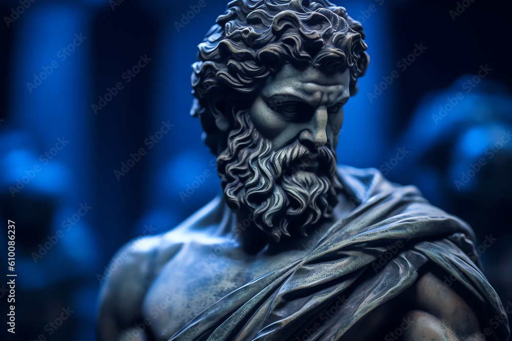 Divine Encounters: Greek God Statues and Figurines, Macro Lens Captures ...