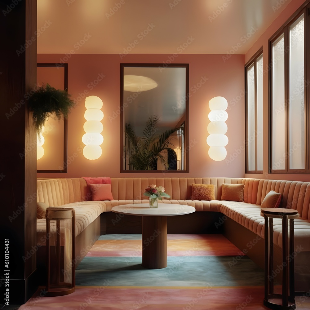 , beautiful interior made of colorful soft pastel wool yarns, heathland ...