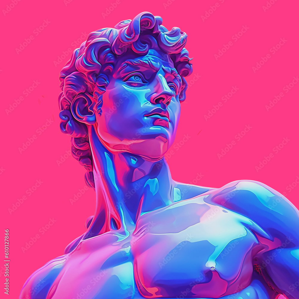 3D render David Michelangelo Aesthetic David Michelangelo PNG Aesthetic ...