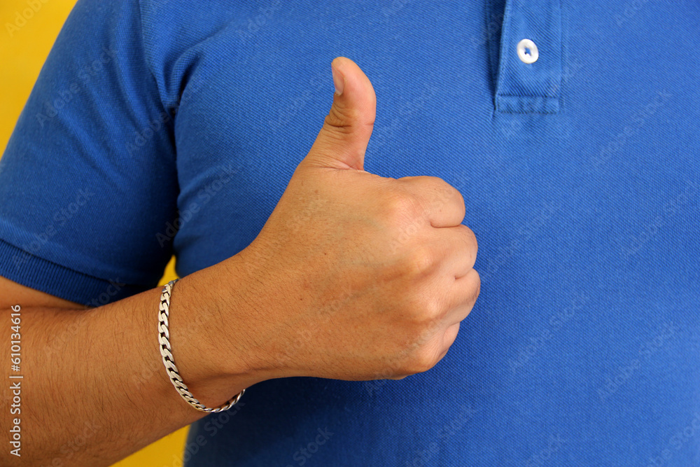 Hands of a Latino man makes sign language, expression and gesture ...