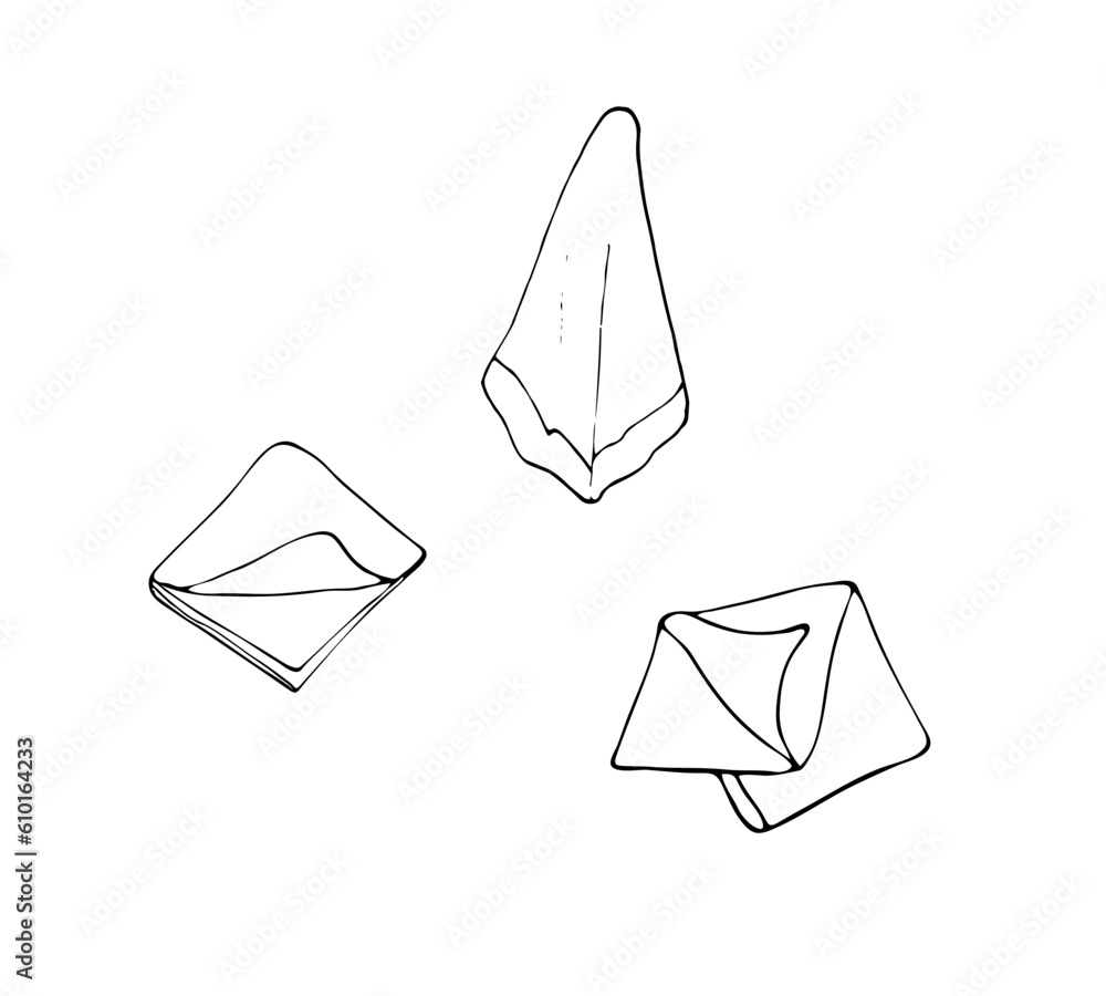 Dusters set vector illustration, doodle style isolated illustration of ...