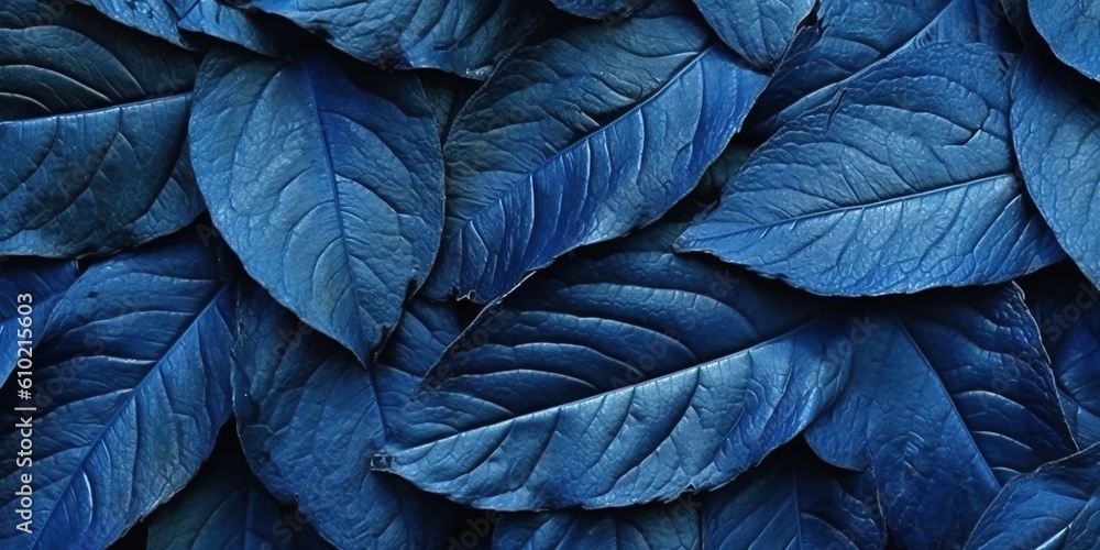 Botanical background of macro leaf texture patterns in deep dark ...