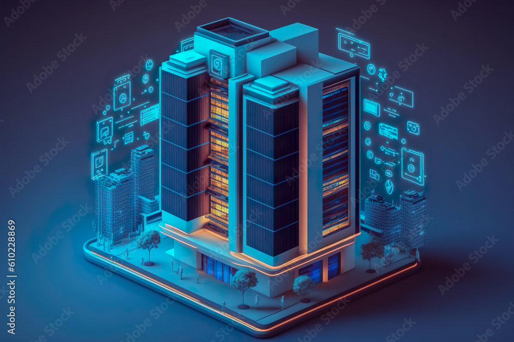 Modern smart home systems of smart building , The smart home is ...