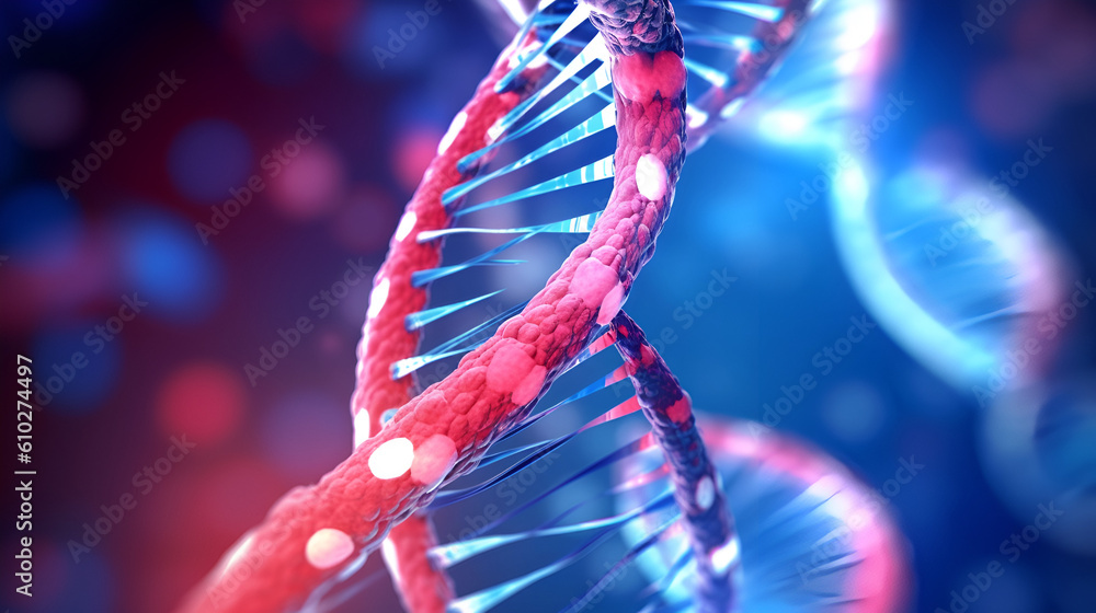 3D Graphic DNA rendering for background Stock Illustration | Adobe Stock
