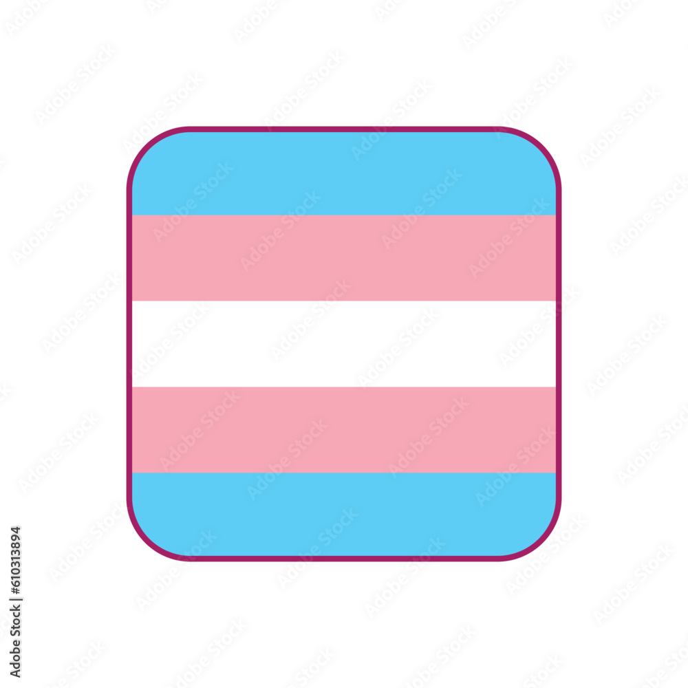 vector lgbt flag, LGBTQ+ flag, Transgender Pride Flag Stock Vector ...