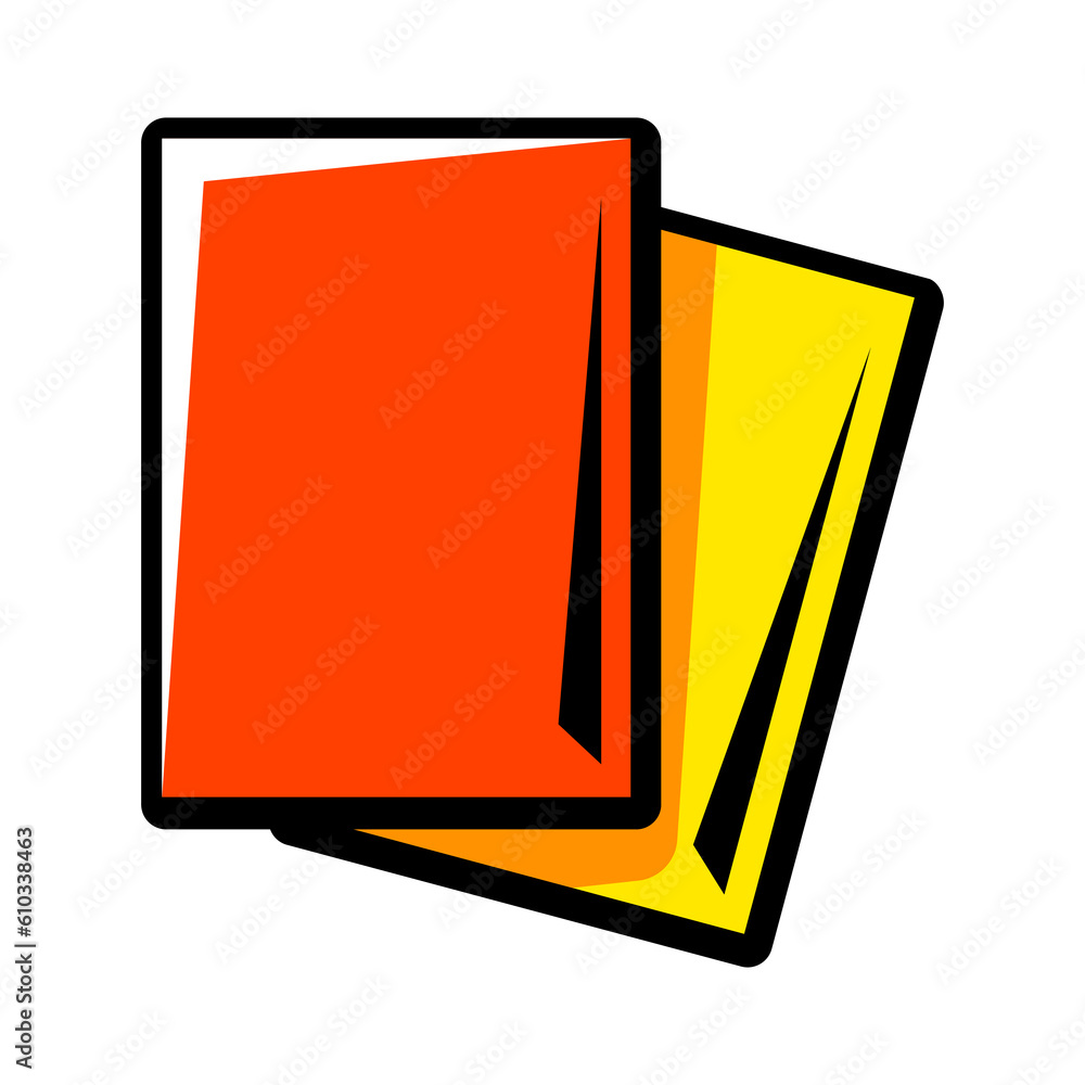 Soccer cards illustration. Football club symbol. Sport object in ...