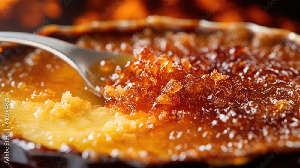 crunchy caramel crème brûlée with a perfect golden top layer, insane ...