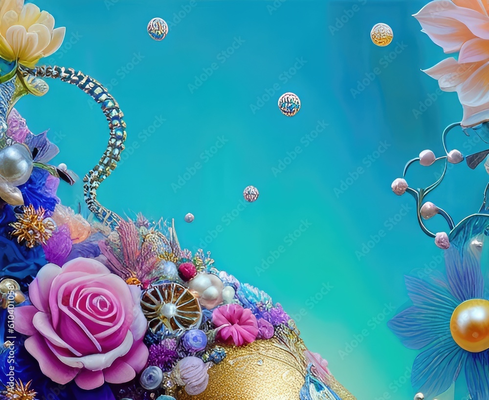 Luxury concept background and banner design with rich design elements ...