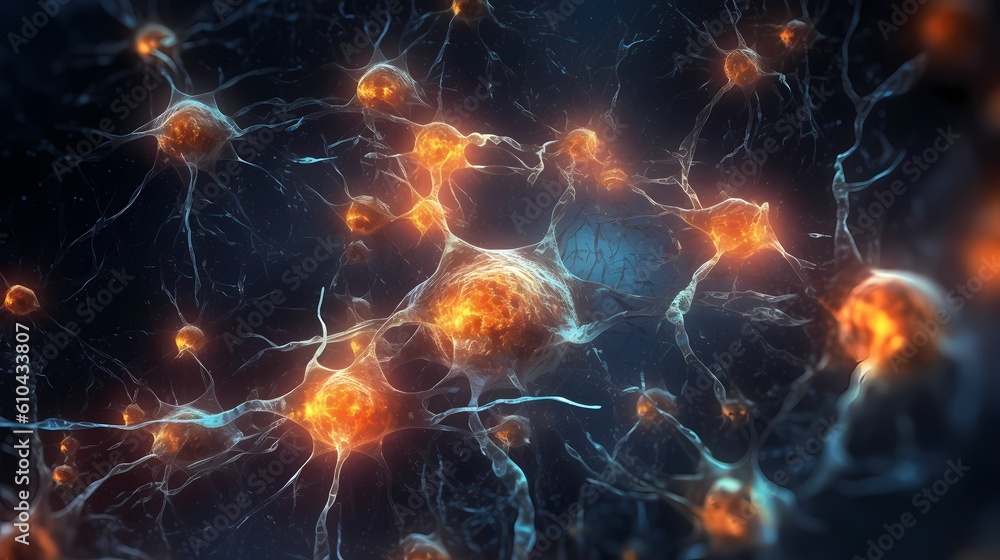 Neurons Unveiled: AI Image Reveals Intricate Neural Network - image ...