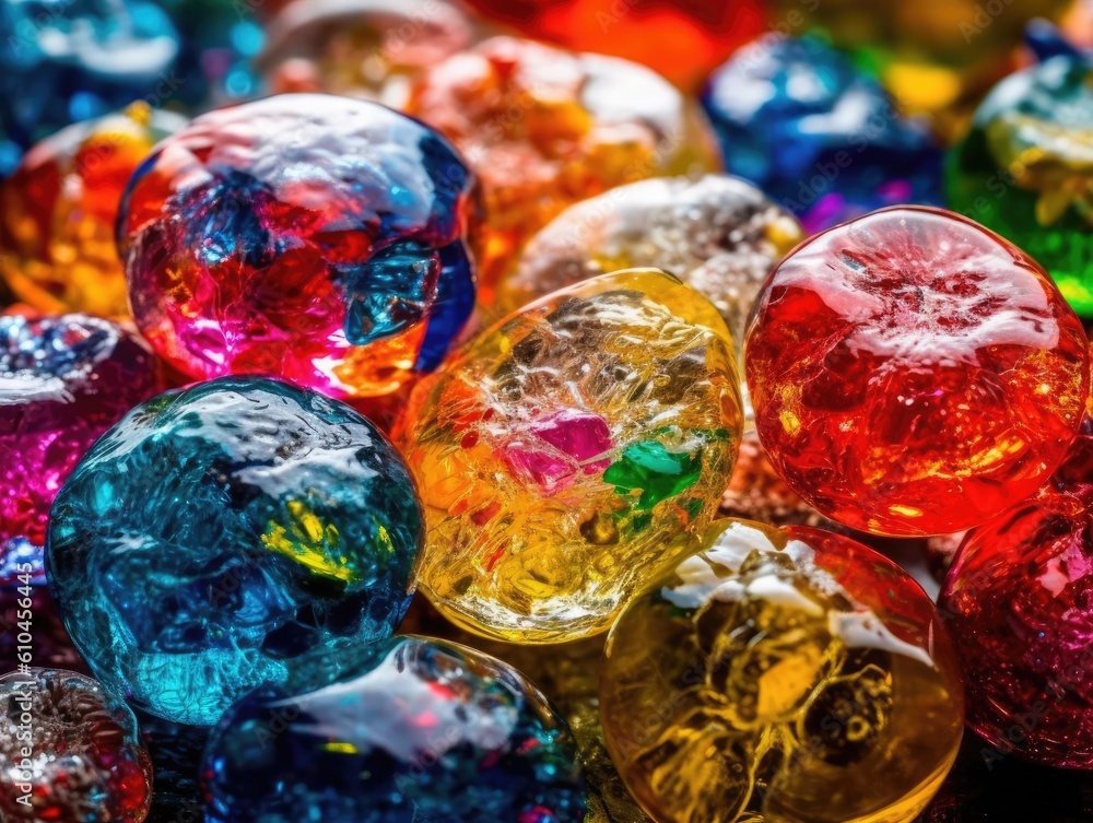 This close-up photograph captures the playful and whimsical essence of ...