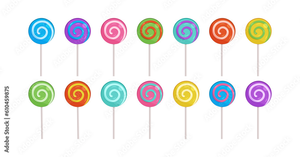 Sticks With Sweet Swirls