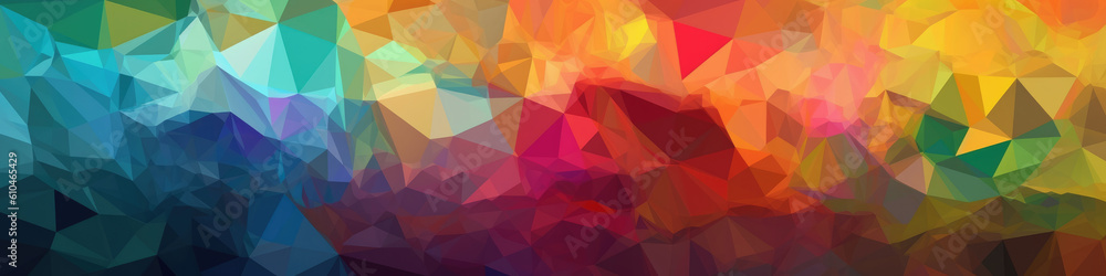 Colorful dimensions of a triangle and rectangles, background ...