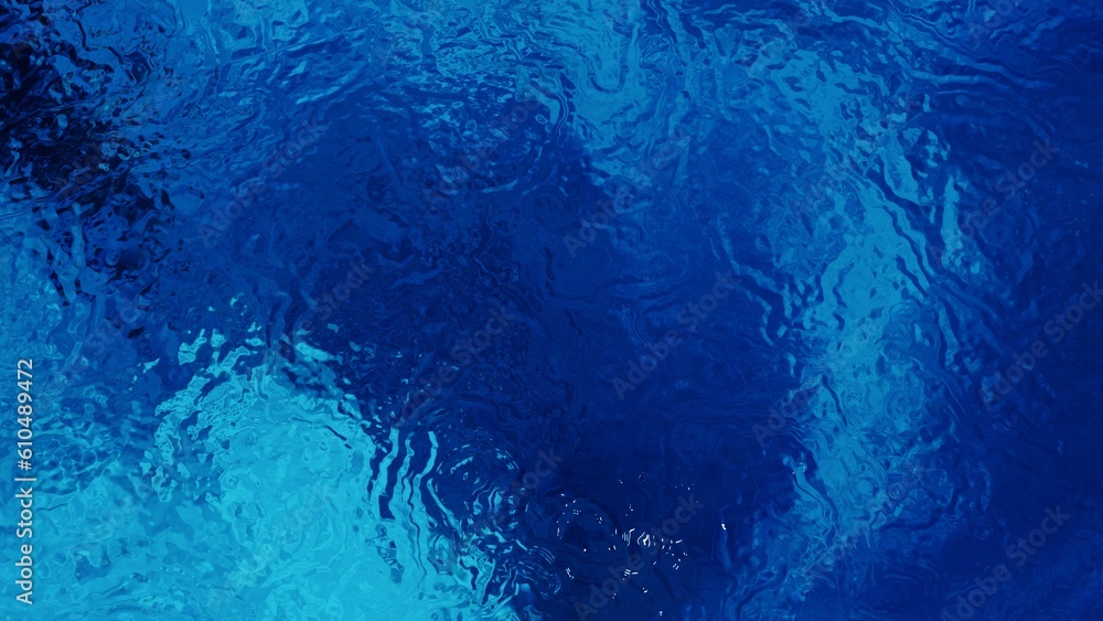 Blue Water Background Blue Water Glass Texture Glass Texture Background Stock Illustration