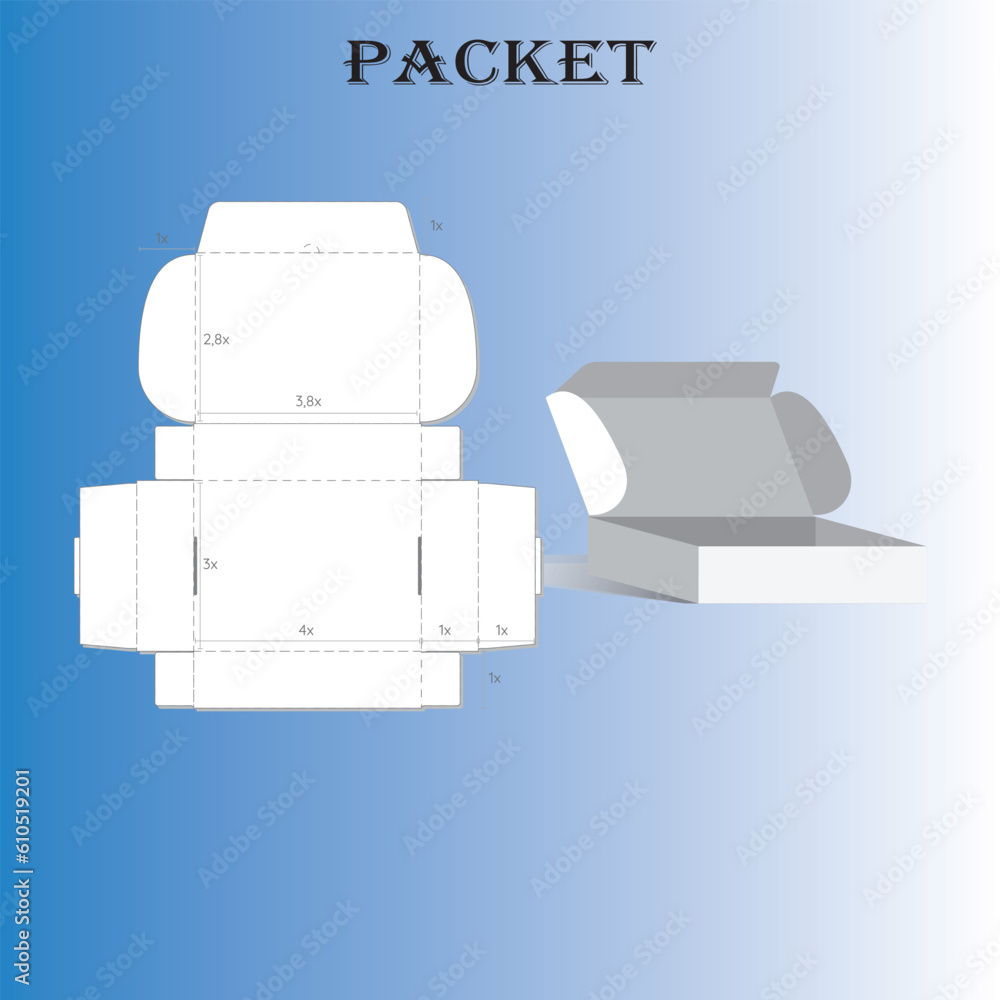 Carton packaging box. Isometric carton packaging box images set of ...