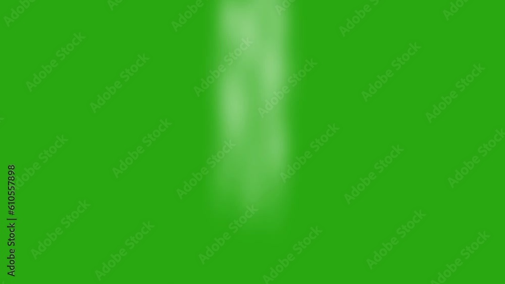 Smoke motion graphic. Smoke or steam effect animated on green screen ...