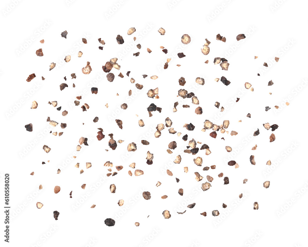 Poster Pepper. Ground black pepper on transparent png – Wall Art ...