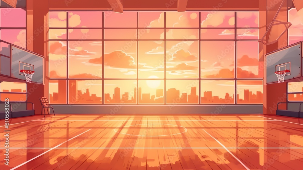 Abstract background stadium. The vibrant atmosphere of a stadium at ...