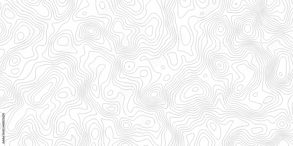 Seamless pattern with lines Topographic map. Geographic mountain relief ...