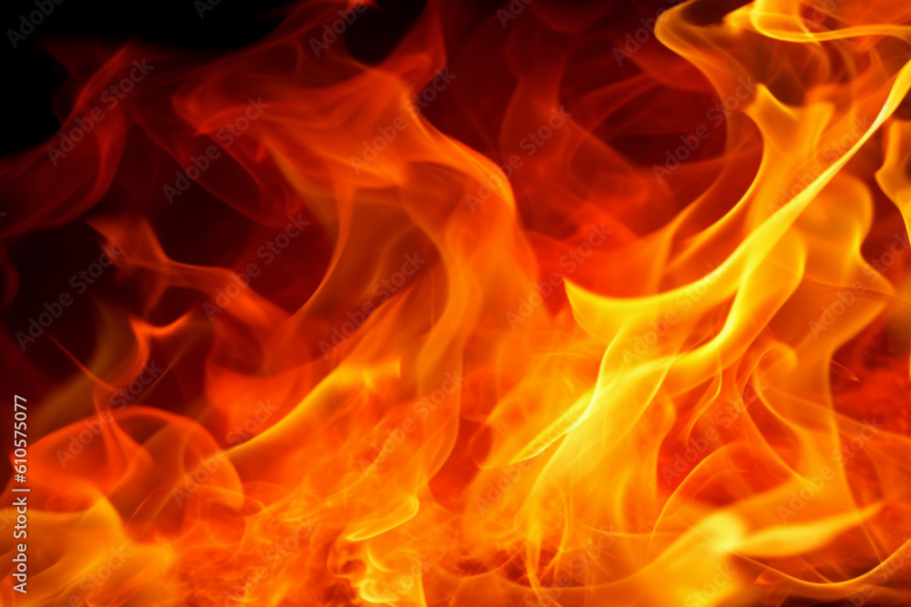 Fire background Stock Illustration | Adobe Stock