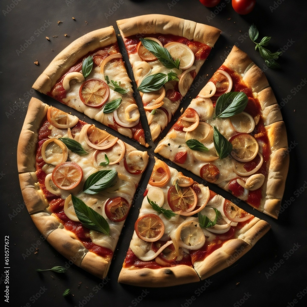 Beautiful Presentation Of Pizza Professional Pizza photoshoot, Pizza ...