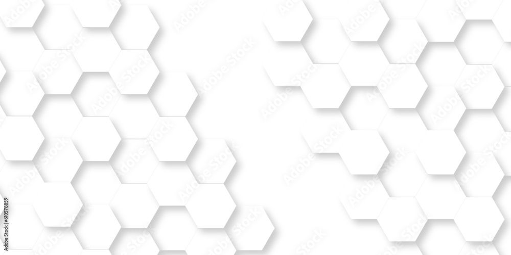 3d background with hexagons backdop backgruond. Abstract background ...