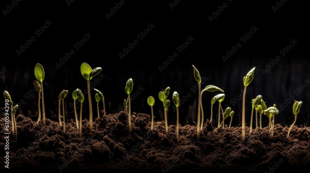 Growing plants teaches us patience, as it is a gradual process ...