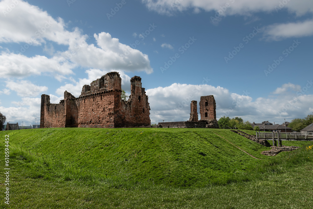 Penrith Castle was begun at the end of the 14th century by Ralph ...