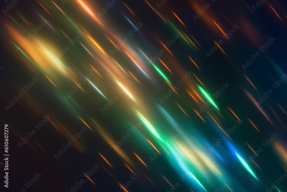 Lens flare overlay, Blur colorful glow, Optical glare leak, Party ...