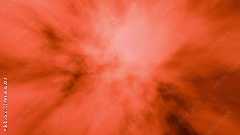 Loopable flight through deep space nebula. 4K 3D Outer space animation ...