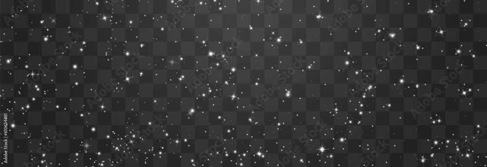 Shining night starry sky png, dark space background with stars ...