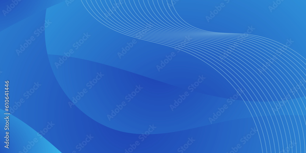 abstract blue wave background for business Stock Vector | Adobe Stock