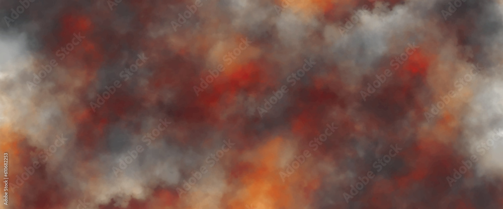burning coals and crack surface. black and red rock stone background ...