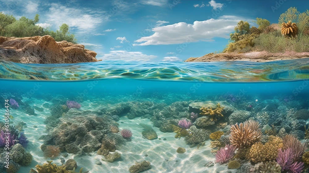 Immerse yourself in the mesmerizing beauty of coral reefs with ultra ...