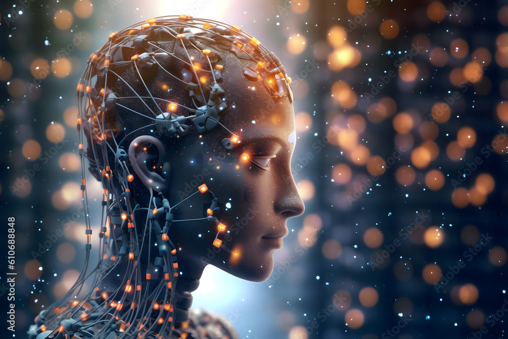 brain and nerve cells electrical pulses Neurons electrical pulses ...