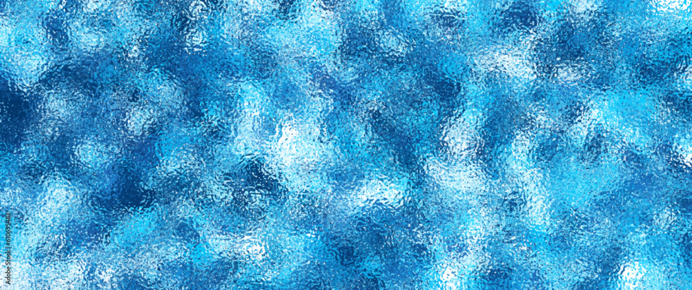 Blue glass texture for window. Textured transparent surface. Stained ...