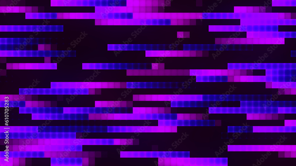 Animated horizontally line background. Moving horizontally glowing ...