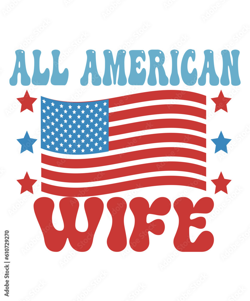 4th Of July Retro Svg Bundle, Fourth Of July USA Svg, Independence Day ...