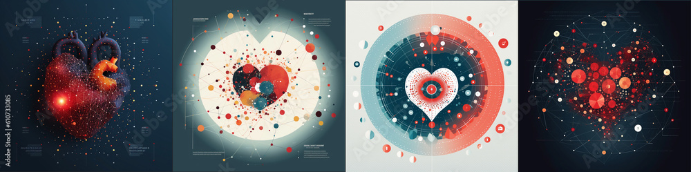 Visual representation of connections and relationships Focus on the ...