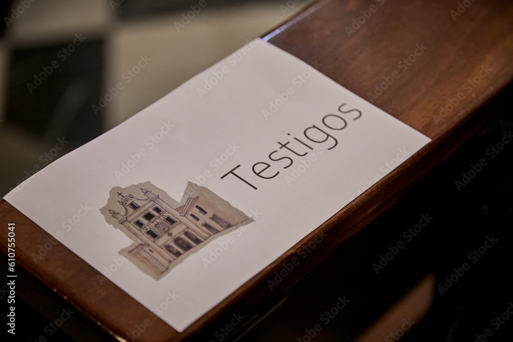 papel, señalización, cartel, testigos Stock Photo | Adobe Stock