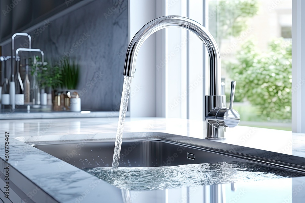 water is pouring from the tap in the kitchen in the bathroom problems ...