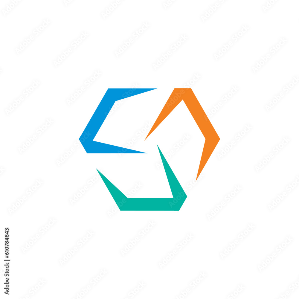 Vetor de Box Packaging fright and forwarding Technology logo Design ...