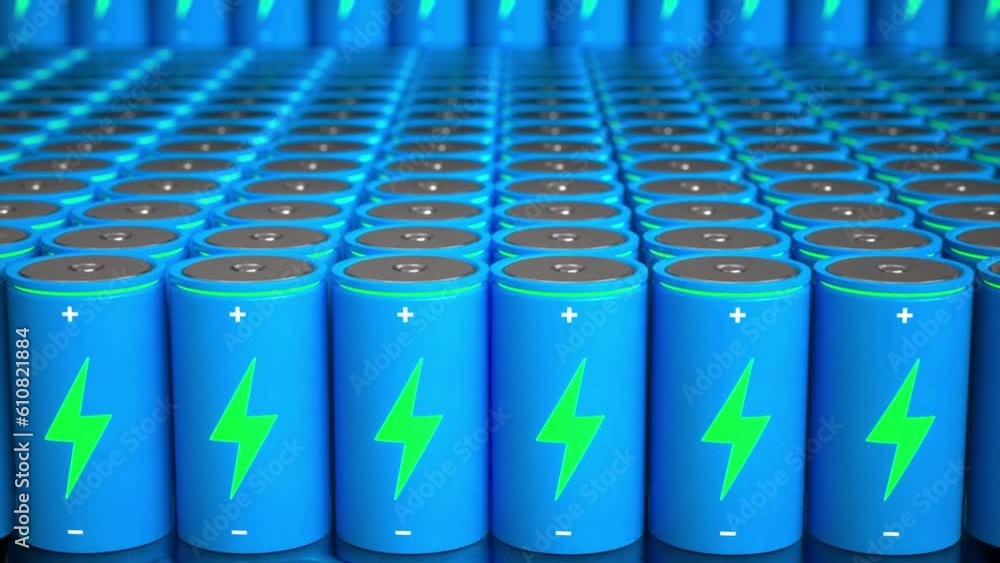 Electric Vehicle Battery Manufacturing: Cg Render of modern EV Battery ...